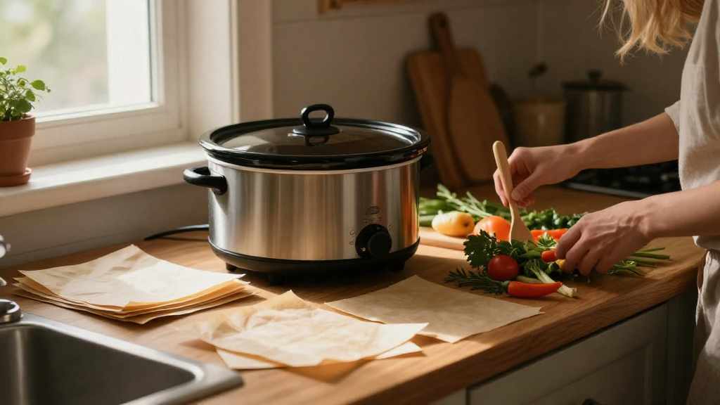 Can You Use Parchment Paper in a Slow Cooker? - theslowcookinghousewife.com
